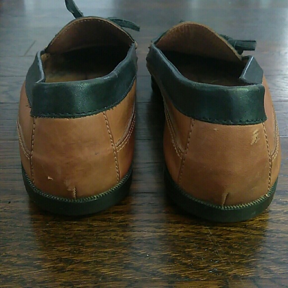 Cherokee | Shoes | Cherokee Vintage Kilty Brown Black Leather Loafers ...
